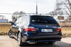 Синий БМВ 525 2007 в Рига, объемом двигателя 2.50 л и пробегом 347 тыс. км за 4490 €, фото 7 на AUTOMOTO.COM.LV