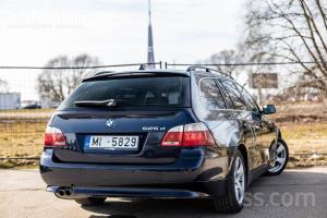 Синий БМВ 525 2007 в Рига, объемом двигателя 2.50 л и пробегом 347 тыс. км за 4490 €, фото 8 на AUTOMOTO.COM.LV