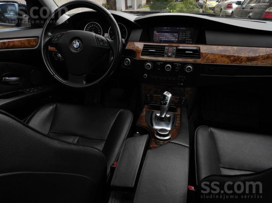 Zils BMW 525 2007 Rīga, ar dzinēja tilpumu 3.00 L un nobraukumu 345 tūkst. km par 4900 €, foto 8 vietnē AUTOMOTO.COM.LV
