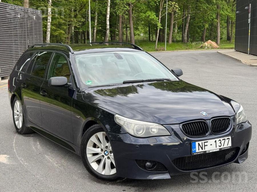 Zils BMW 525 2007 Jelgava, ar dzinēja tilpumu 2.50 L un nobraukumu 374 tūkst. km par 4250 €, foto 3 vietnē AUTOMOTO.COM.LV