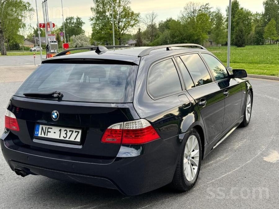 Zils BMW 525 2007 Jelgava, ar dzinēja tilpumu 2.50 L un nobraukumu 374 tūkst. km par 4250 €, foto 9 vietnē AUTOMOTO.COM.LV