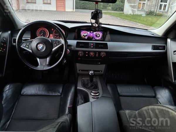 Zils BMW 525 2007 Liepāja, ar dzinēja tilpumu 2.50 L un nobraukumu 421 tūkst. km par 3900 €, foto 2 vietnē AUTOMOTO.COM.LV