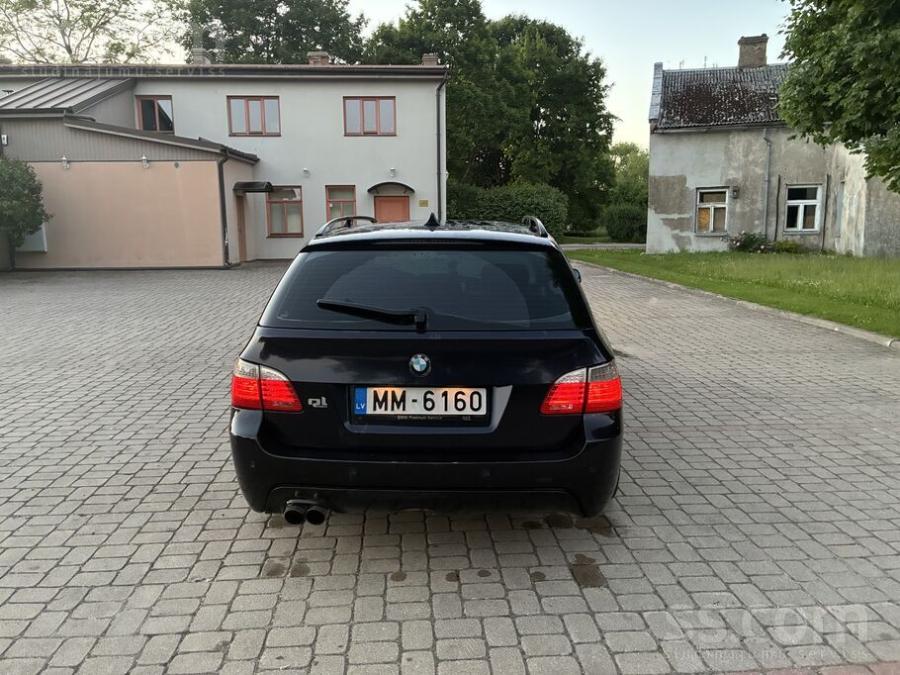 Blue BMW 525 2007 in Liepaja, with an engine capacity of 2.50 L and mileage of 421 thousand km for 3900 €, photo 8 on AUTOMOTO.COM.LV