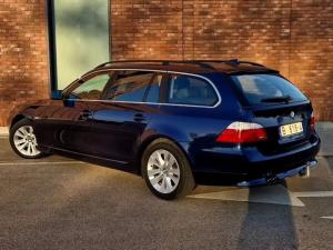 Blue BMW 525 2007 in Riga, with an engine capacity of 3.00 L and mileage of 0 thousand km for 6590 €, photo 7 on AUTOMOTO.COM.LV