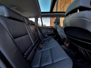 Blue BMW 525 2007 in Riga, with an engine capacity of 3.00 L and mileage of 0 thousand km for 6590 €, photo 16 on AUTOMOTO.COM.LV