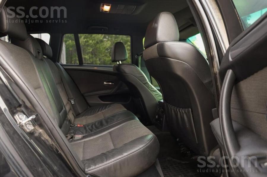 Zils BMW 525 2007 Rīga, ar dzinēja tilpumu 3.00 L un nobraukumu 416 tūkst. km par 3495 €, foto 13 vietnē AUTOMOTO.COM.LV