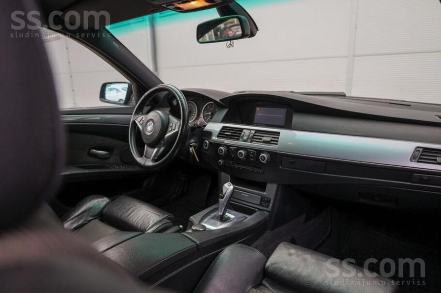 Zils BMW 525 2007 Rīga, ar dzinēja tilpumu 3.00 L un nobraukumu 416 tūkst. km par 3495 €, foto 15 vietnē AUTOMOTO.COM.LV