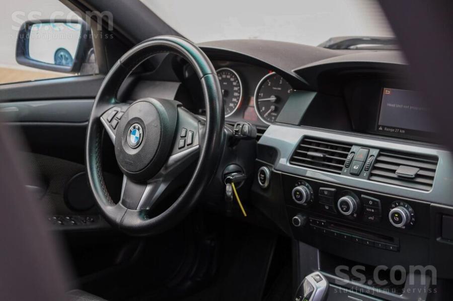 Zils BMW 525 2007 Rīga, ar dzinēja tilpumu 3.00 L un nobraukumu 416 tūkst. km par 3495 €, foto 16 vietnē AUTOMOTO.COM.LV