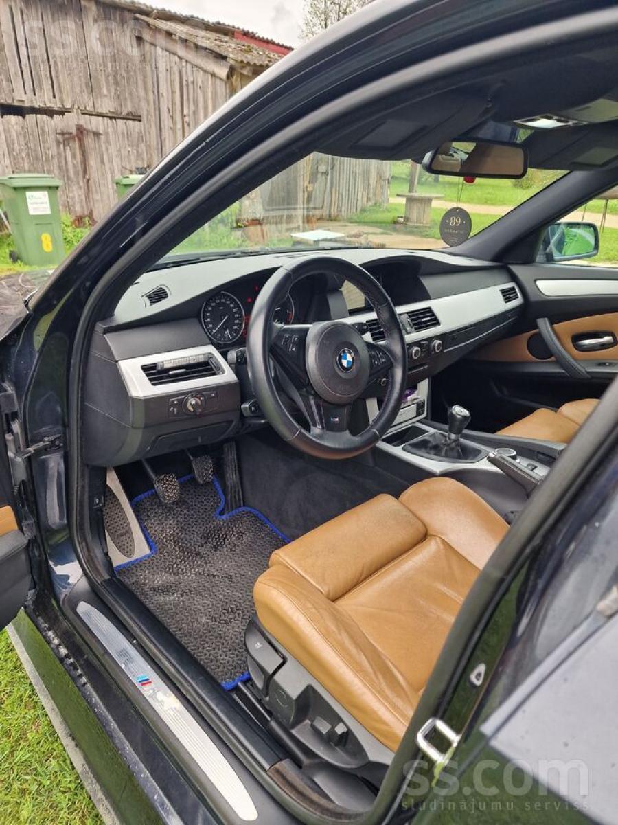 Zils BMW 525 2007 Aizkraukle, ar dzinēja tilpumu 3.00 L un nobraukumu 0 tūkst. km par 5000 €, foto 9 vietnē AUTOMOTO.COM.LV