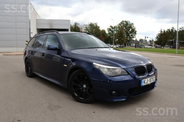 BMW 525 2007 Rīga vietnē Zils BMW 525 2007 Rīga, ar dzinēja tilpumu 3.00 L un nobraukumu 0 tūkst. km par 6790 €, foto 3 vietnē AUTOMOTO.COM.LV