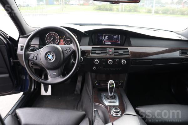BMW 525 2007 Rīga vietnē Zils BMW 525 2007 Rīga, ar dzinēja tilpumu 3.00 L un nobraukumu 0 tūkst. km par 6790 €, foto 8 vietnē AUTOMOTO.COM.LV