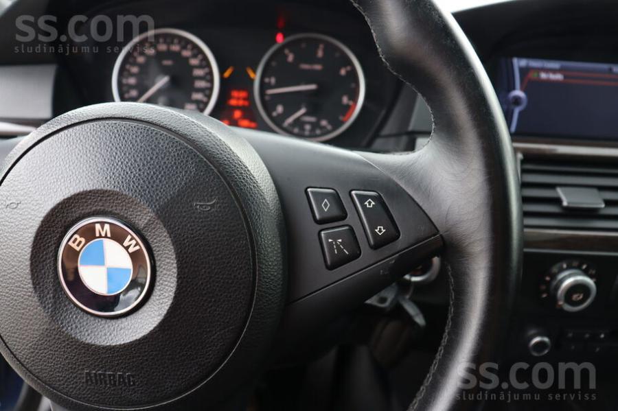 Zils BMW 525 2007 Rīga, ar dzinēja tilpumu 3.00 L un nobraukumu 0 tūkst. km par 6790 €, foto 17 vietnē AUTOMOTO.COM.LV