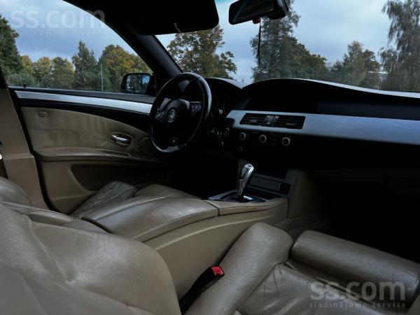 Zils BMW 525 2007 Rīga, ar dzinēja tilpumu 3.00 L un nobraukumu 496 tūkst. km par 4990 €, foto 6 vietnē AUTOMOTO.COM.LV