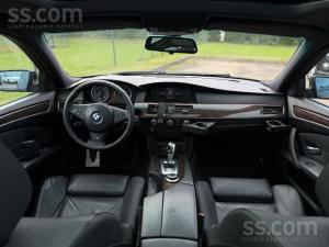 Blue BMW 525 2007 in Riga, with an engine capacity of 3.00 L and mileage of 0 thousand km for 4999 €, photo 8 on AUTOMOTO.COM.LV