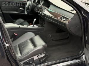 Blue BMW 525 2007 in Riga, with an engine capacity of 3.00 L and mileage of 0 thousand km for 4999 €, photo 9 on AUTOMOTO.COM.LV