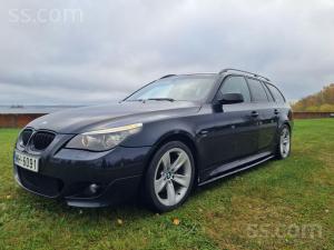 Blue BMW 525 2007 in Aizkraukle, with an engine capacity of 3.00 L and mileage of 319 thousand km for 4150 €, photo 6 on AUTOMOTO.COM.LV
