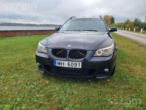 Zils BMW 525 2007 Aizkraukle, ar dzinēja tilpumu 3.00 L un nobraukumu 319 tūkst. km par 4150 €, foto 7 vietnē AUTOMOTO.COM.LV