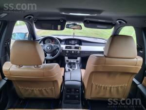 Zils BMW 525 2007 Aizkraukle, ar dzinēja tilpumu 3.00 L un nobraukumu 319 tūkst. km par 4150 €, foto 15 vietnē AUTOMOTO.COM.LV