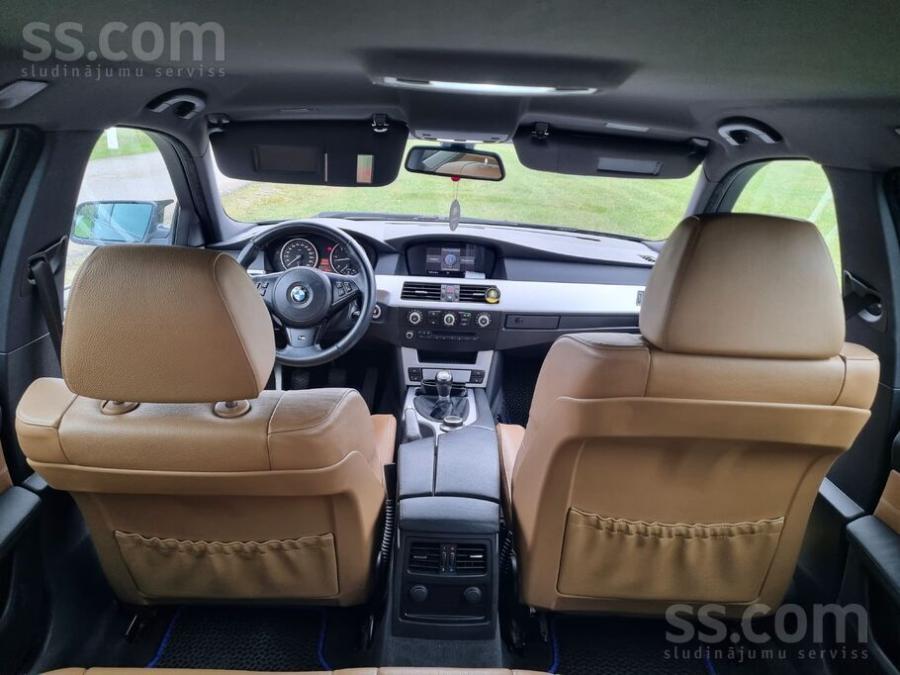 Zils BMW 525 2007 Aizkraukle, ar dzinēja tilpumu 3.00 L un nobraukumu 319 tūkst. km par 4150 €, foto 15 vietnē AUTOMOTO.COM.LV