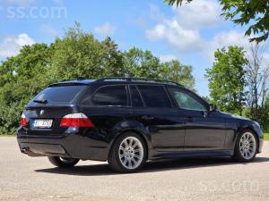 Blue BMW 525 2008 in Liepaja, with an engine capacity of 3.00 L and mileage of 359 thousand km for 5600 €, photo 6 on AUTOMOTO.COM.LV