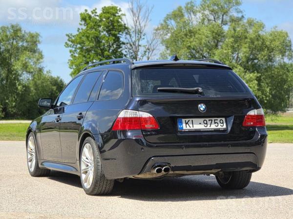 Blue BMW 525 2008 in Liepaja, with an engine capacity of 3.00 L and mileage of 359 thousand km for 5600 €, photo 7 on AUTOMOTO.COM.LV