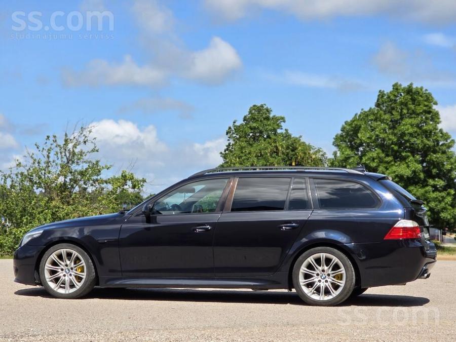 Blue BMW 525 2008 in Liepaja, with an engine capacity of 3.00 L and mileage of 359 thousand km for 5600 €, photo 9 on AUTOMOTO.COM.LV