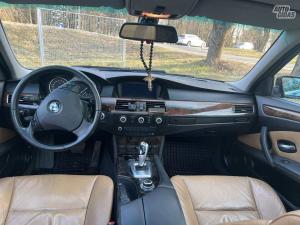 Blue BMW 525 2008 in Vilnius, with an engine capacity of 2.50 L and mileage of 376 thousand km for 3200 €, photo 9 on AUTOMOTO.COM.LV