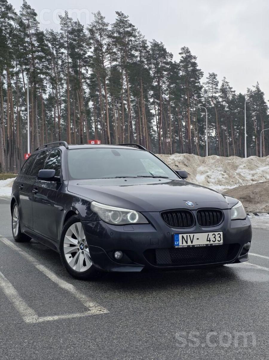 Zils BMW 525 2008 Rīga, ar dzinēja tilpumu 3.00 L un nobraukumu 316 tūkst. km par 6650 €, foto 3 vietnē AUTOMOTO.COM.LV