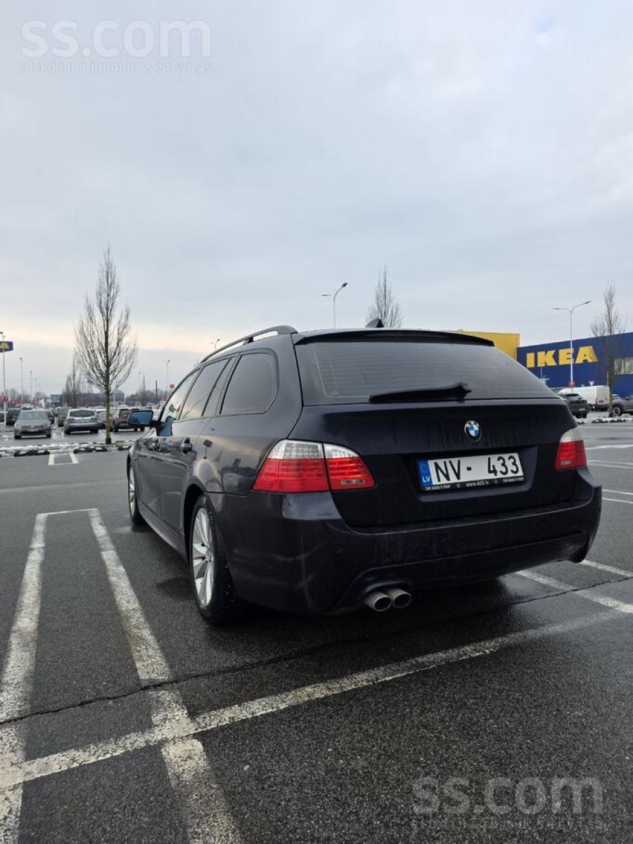 Zils BMW 525 2008 Rīga, ar dzinēja tilpumu 3.00 L un nobraukumu 316 tūkst. km par 6650 €, foto 4 vietnē AUTOMOTO.COM.LV