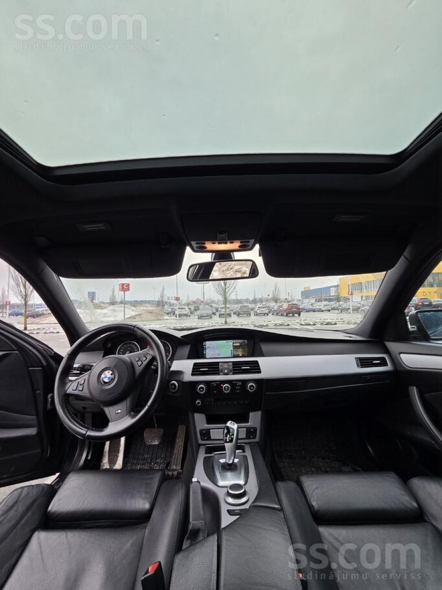 Zils BMW 525 2008 Rīga, ar dzinēja tilpumu 3.00 L un nobraukumu 316 tūkst. km par 6650 €, foto 10 vietnē AUTOMOTO.COM.LV