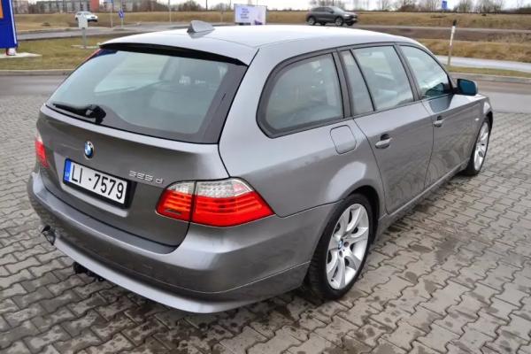Zils BMW 525 2008 Jēkabpils, ar dzinēja tilpumu 3.00 L un nobraukumu 277 tūkst. km par 6150 €, foto 6 vietnē AUTOMOTO.COM.LV