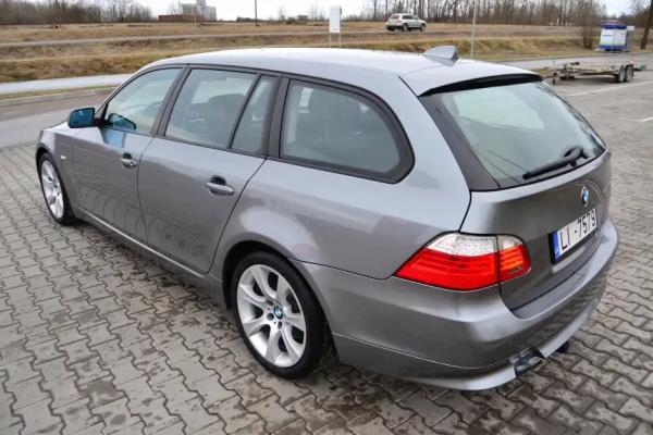 Zils BMW 525 2008 Jēkabpils, ar dzinēja tilpumu 3.00 L un nobraukumu 277 tūkst. km par 6150 €, foto 7 vietnē AUTOMOTO.COM.LV