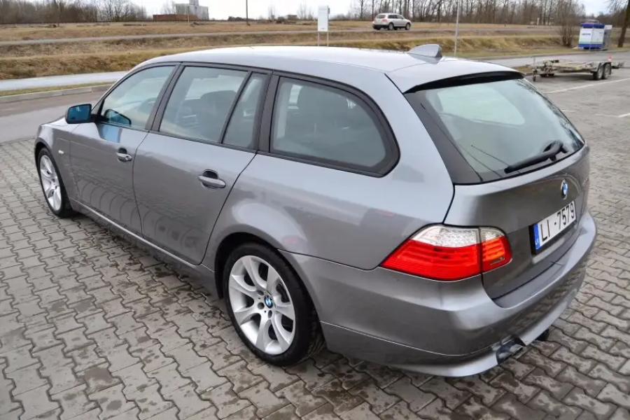 Синий БМВ 525 2008 в Екабпилс, объемом двигателя 3.00 л и пробегом 277 тыс. км за 6150 €, фото 8 на AUTOMOTO.COM.LV