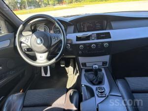 Blue BMW 525 2008 in Tukums, with an engine capacity of 3.00 L and mileage of 408 thousand km for 4235 €, photo 13 on AUTOMOTO.COM.LV