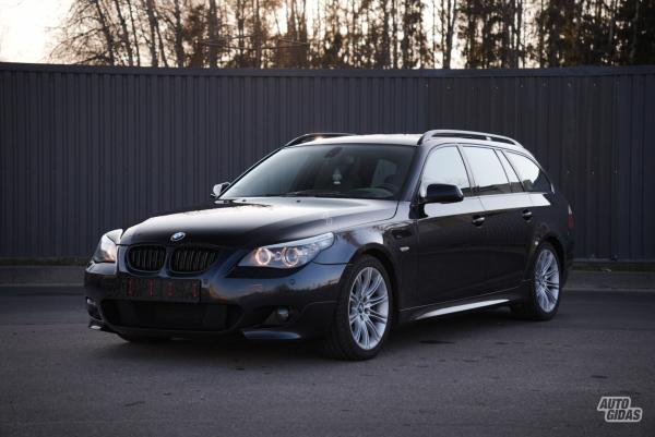 Zils BMW 525 2009 Kazlų Rūda, ar dzinēja tilpumu 3.00 L un nobraukumu 285 tūkst. km par 6999 €, foto 1 vietnē AUTOMOTO.COM.LV