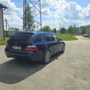 Blue BMW 525 2009 in Ogre, with an engine capacity of 3.00 L and mileage of 317 thousand km for 7300 €, photo 5 on AUTOMOTO.COM.LV