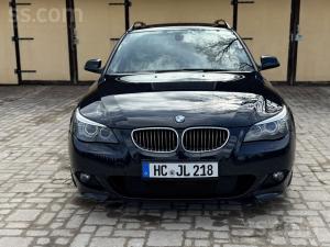 Синий БМВ 525 2009 в Рига, объемом двигателя 3.00 л и пробегом 321 тыс. км за 5850 €, фото  на AUTOMOTO.COM.LV