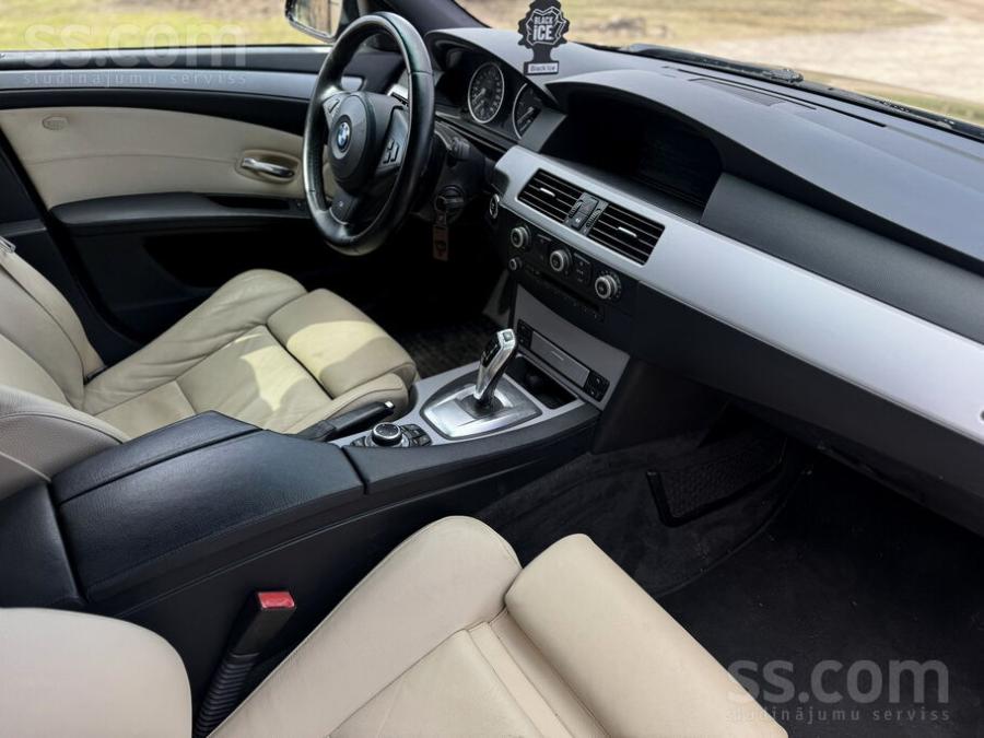 Zils BMW 525 2009 Rīga, ar dzinēja tilpumu 3.00 L un nobraukumu 321 tūkst. km par 5850 €, foto 10 vietnē AUTOMOTO.COM.LV