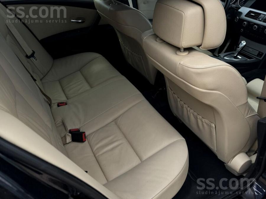Zils BMW 525 2009 Rīga, ar dzinēja tilpumu 3.00 L un nobraukumu 321 tūkst. km par 5850 €, foto 13 vietnē AUTOMOTO.COM.LV
