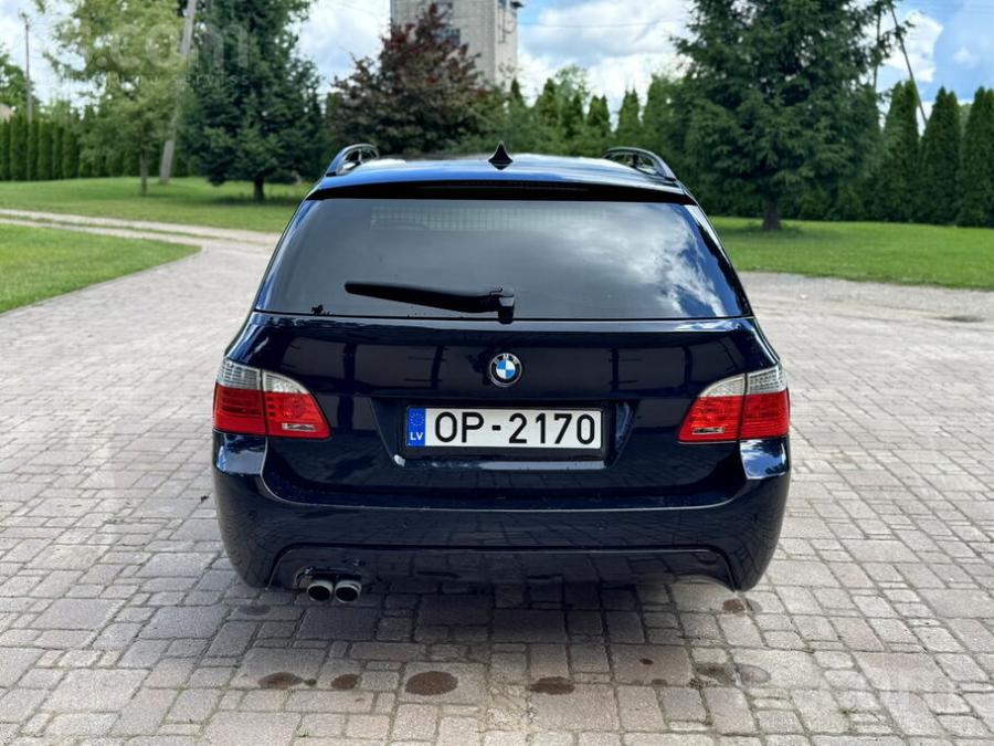 Синий БМВ 525 2009 в Рига, объемом двигателя 3.00 л и пробегом 320 тыс. км за 6200 €, фото 6 на AUTOMOTO.COM.LV