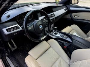 Синий БМВ 525 2009 в Рига, объемом двигателя 3.00 л и пробегом 320 тыс. км за 6200 €, фото 10 на AUTOMOTO.COM.LV