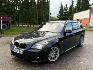 Синий БМВ 525 2009 в Аникщяй, объемом двигателя 2.99 л и пробегом 395 тыс. км за 4300 €, фото 5 на AUTOMOTO.COM.LV