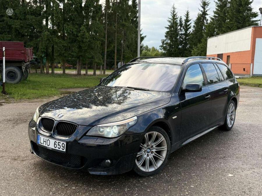Синий БМВ 525 2009 в Аникщяй, объемом двигателя 2.99 л и пробегом 395 тыс. км за 4300 €, фото 5 на AUTOMOTO.COM.LV