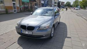Blue BMW 525 2009 in Vilnius, with an engine capacity of 2.99 L and mileage of 550 thousand km for 3900 €, photo  on AUTOMOTO.COM.LV