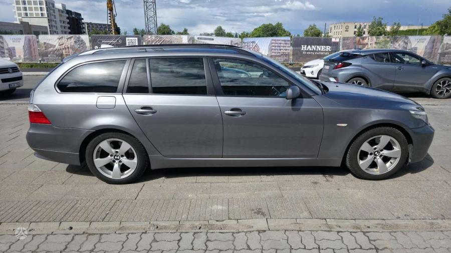 Zils BMW 525 2009 Viļņa, ar dzinēja tilpumu 2.99 L un nobraukumu 550 tūkst. km par 3900 €, foto 6 vietnē AUTOMOTO.COM.LV