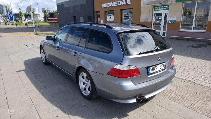 Zils BMW 525 2009 Viļņa, ar dzinēja tilpumu 2.99 L un nobraukumu 550 tūkst. km par 3900 €, foto 9 vietnē AUTOMOTO.COM.LV
