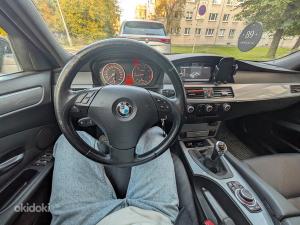 Blue BMW 525 2009 in Narva, with an engine capacity of 3.00 L and mileage of 277 thousand km for 3299 €, photo 3 on AUTOMOTO.COM.LV