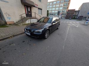 Blue BMW 525 2009 in Narva, with an engine capacity of 3.00 L and mileage of 277 thousand km for 3299 €, photo 4 on AUTOMOTO.COM.LV
