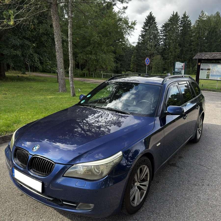 Синий БМВ 525 2009 в Каунас, объемом двигателя 2.99 л и пробегом 407 тыс. км за 4700 €, фото 4 на AUTOMOTO.COM.LV
