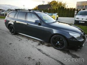 Синий БМВ 525 2010 в Рига, объемом двигателя 3.00 л и пробегом 405 тыс. км за 6300 €, фото  на AUTOMOTO.COM.LV